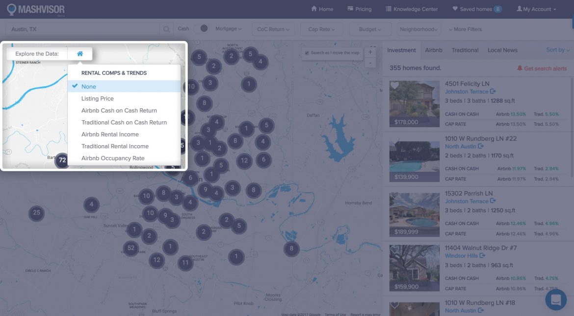 Heat Map Analysis: Real Estate Investing | Mashvisor