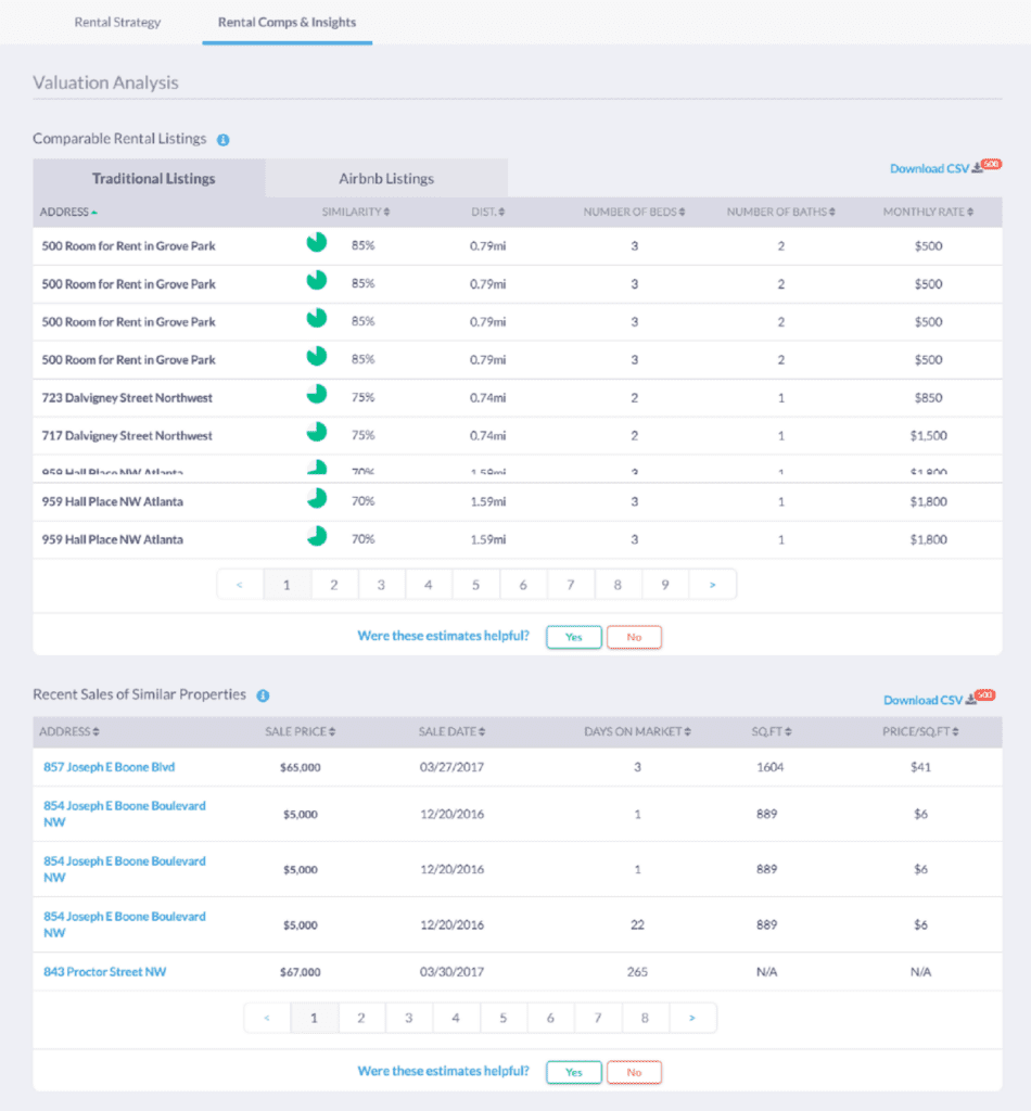 What Are Real Estate Comps & How to Find Them? | Mashvisor
