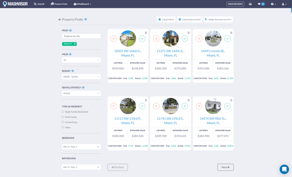 5 Best Property Search Tools for Investors | Mashvisor