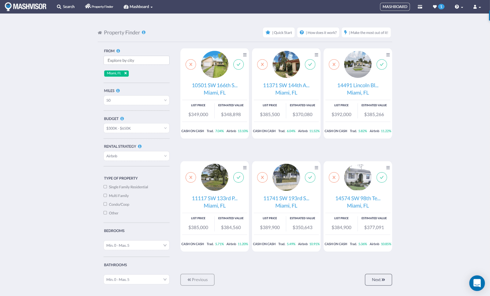 5 Best Property Search Tools for Investors | Mashvisor