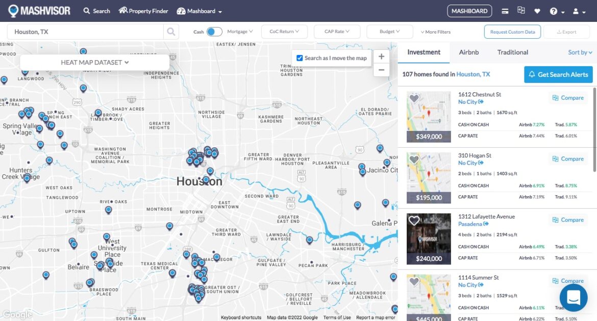 Airbnb Houston: Is It Worth Investing in 2022? | Mashvisor