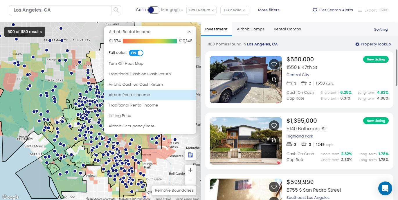Heat Map Analysis: How to Use in Property Search | Mashvisor